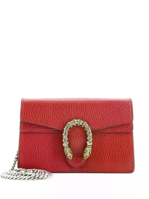 Gucci Dionysus Super Mini Clutch Bag - Red