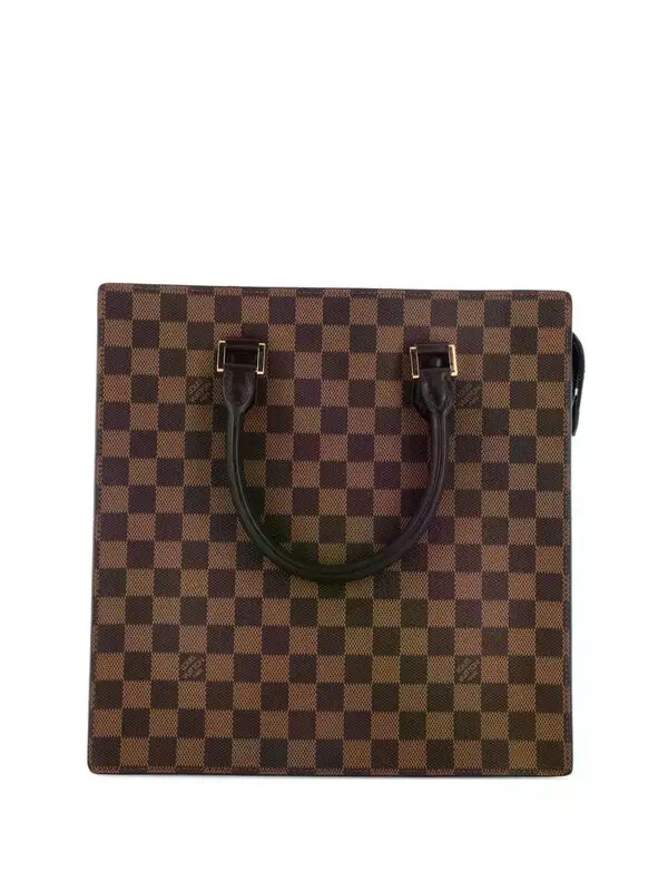 LOUIS VUITTON Venice Sac Plat Damier Pm Tote Bag - Brown