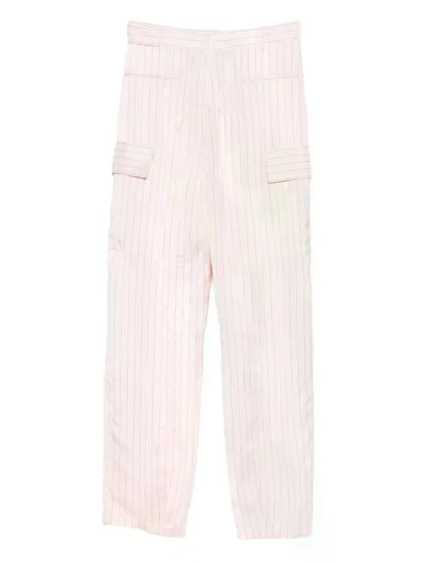 FERRAGAMO Pinstripe-pattern Cargo Trousers