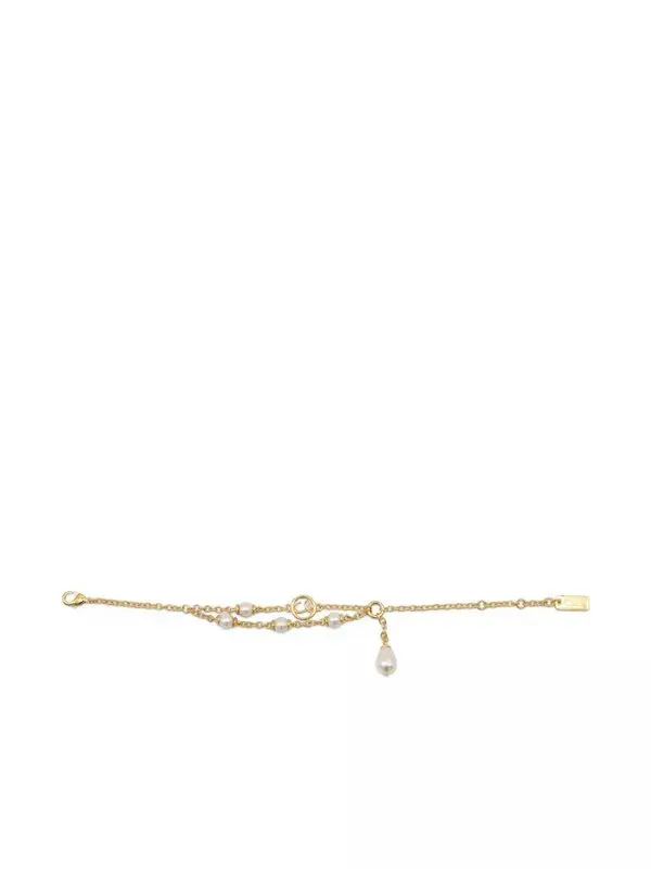 Chloé Pearly Logo Bracelet - Gold