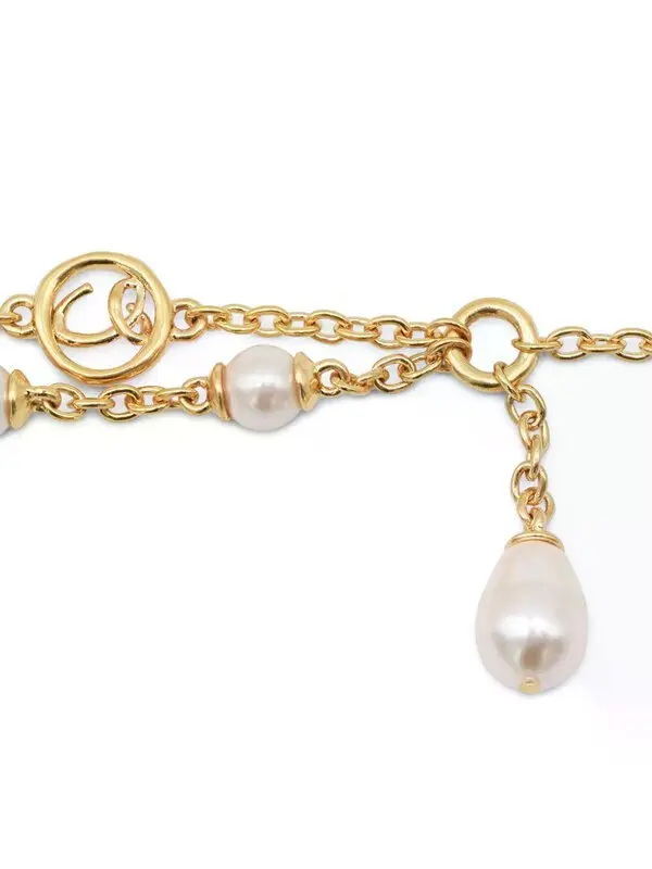 Chloé Pearly Logo Bracelet