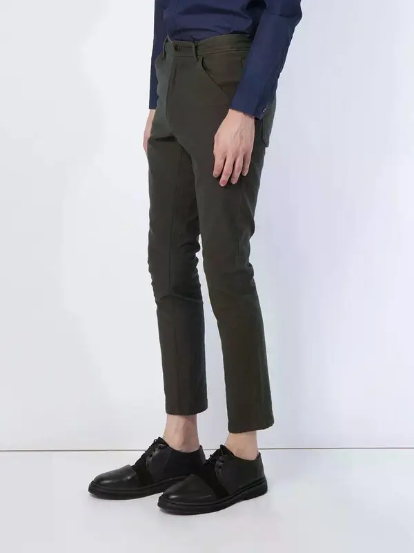 08sircus Slim Cropped Trousers