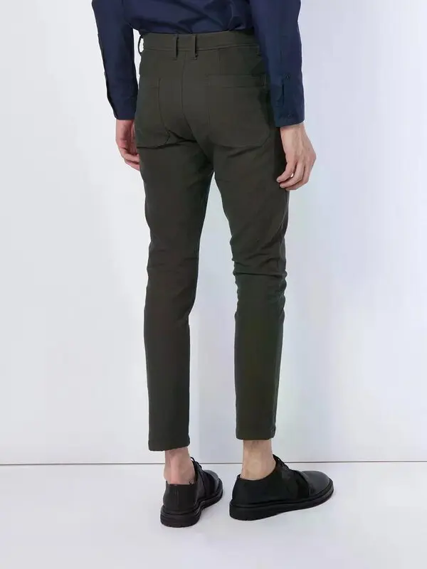 08sircus Slim Cropped Trousers