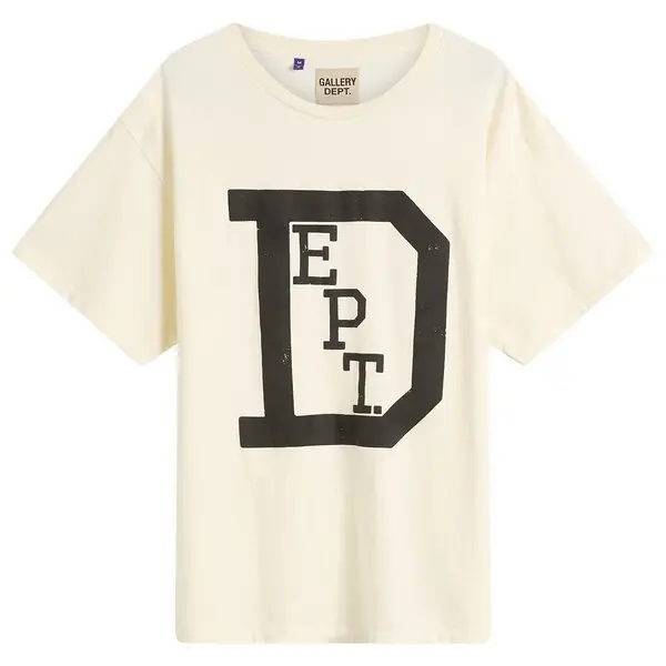 GALLERY DEPT. University T-shirt - Lt Archival White