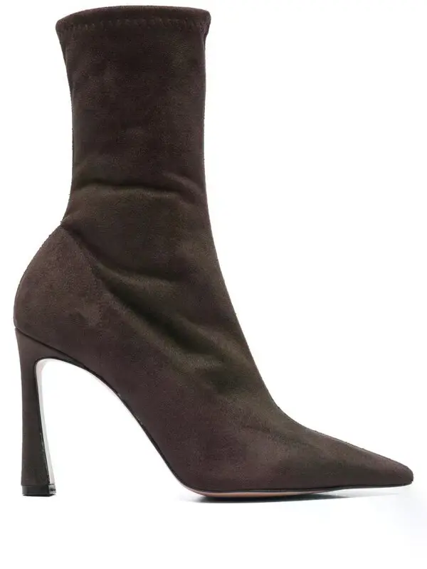 BIANCADI 95mm Point-toe Ankle Boots