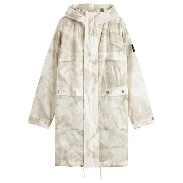 Stone Island Uv-reactive Scan Camo Ripstop Parka Jacket