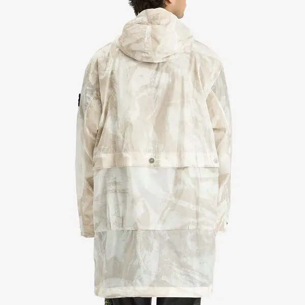 Stone Island Uv-reactive Scan Camo Ripstop Parka Jacket