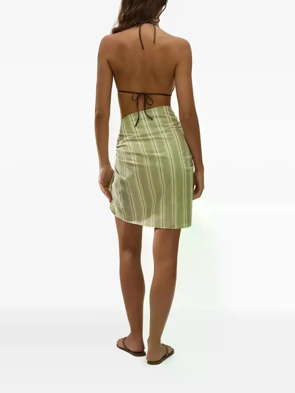 Faithfull The Brand Striped Pareo - Green