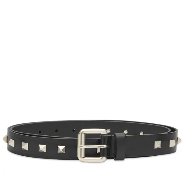 MOLEBO M2451 Leather Belt - Black