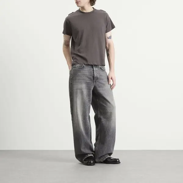 Acne Studios 1981 Gothik Wash Denim Jeans - Washed Black