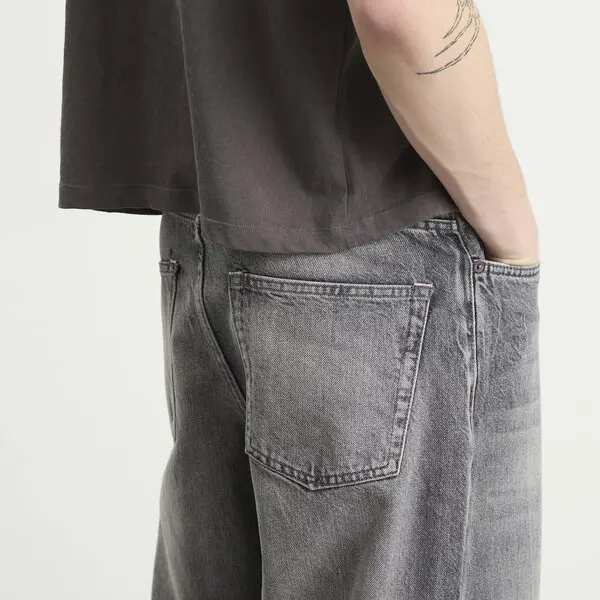 Acne Studios 1981 Gothik Wash Denim Jeans - Washed Black