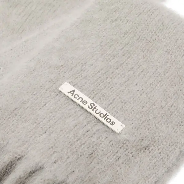 Acne Studios Kooder Hooded Scarf - Grey