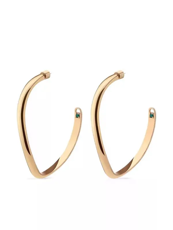 Demarson Calypso Hoop Earrings - Gold