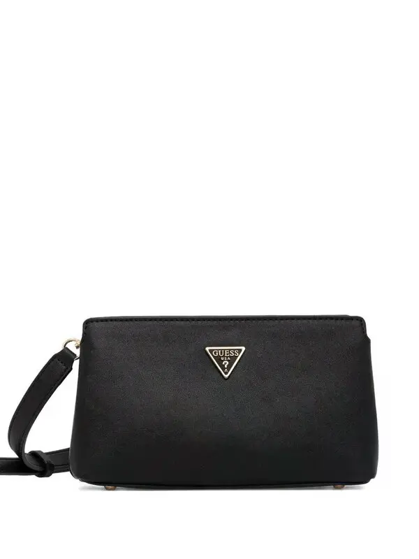Guess Logo Plaque Satchel