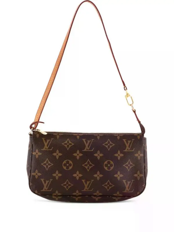 LOUIS VUITTON Pochette Accessoires Nm Monogram Canvas Clutch - Brown
