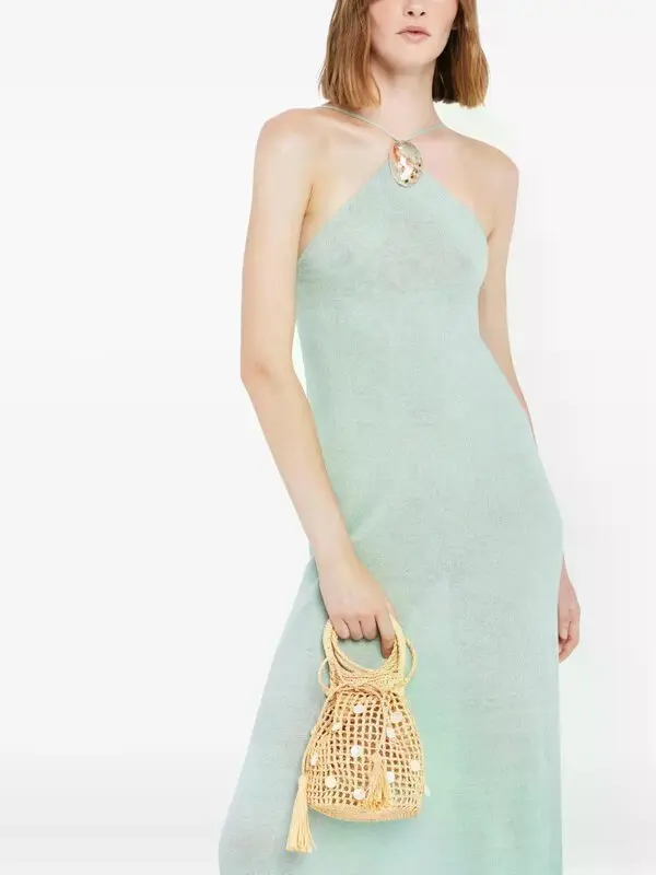 Alanui Raffia Tassel-detail Bucket Bag