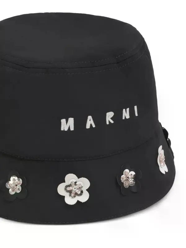 Marni Logo Bucket Hat