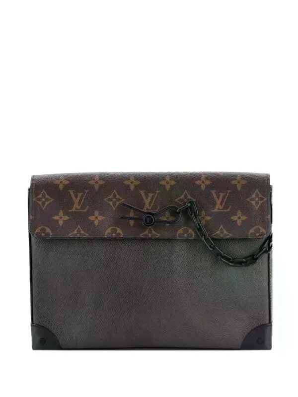 LOUIS VUITTON Pochette Voyage Steamer Clutch