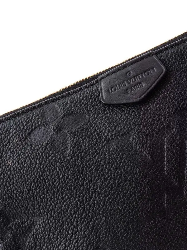 LOUIS VUITTON Multi Pochette Accessoires Monogram Empreinte Giant Crossbody Bag