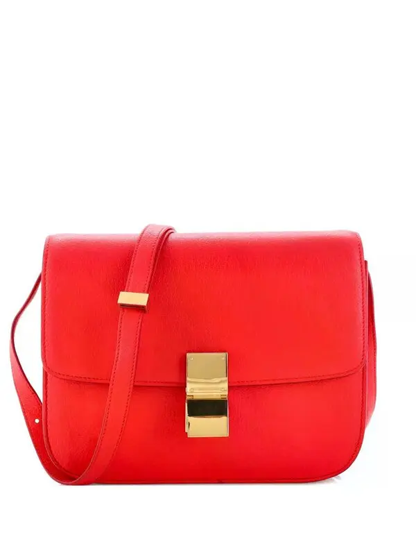 Celine Classic Box Bag - Red