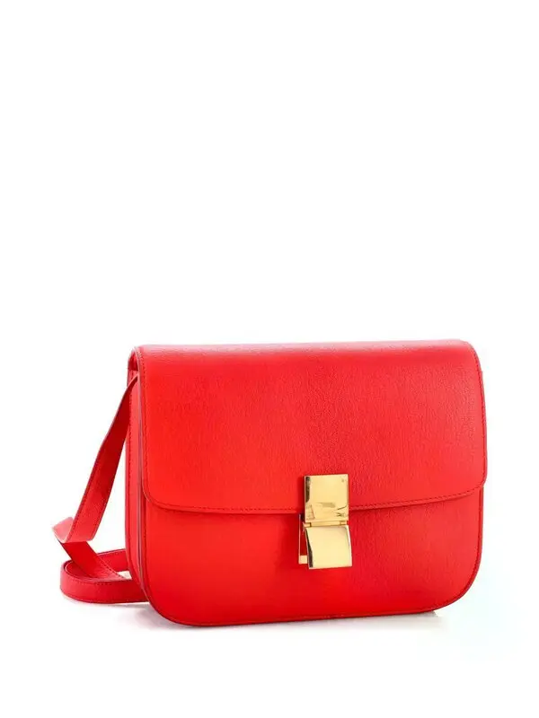 Celine Classic Box Bag - Red