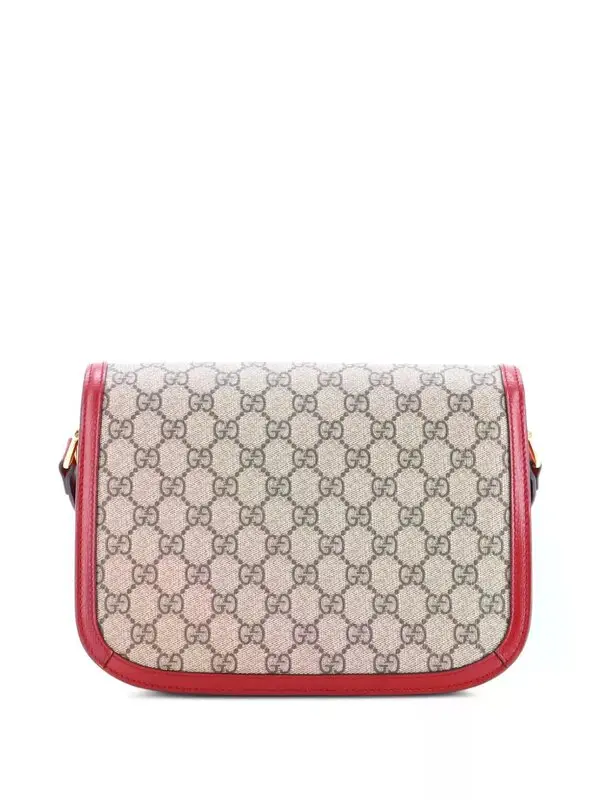 Gucci Horsebit 1955 Gg Coated Canvas Shoulder Bag