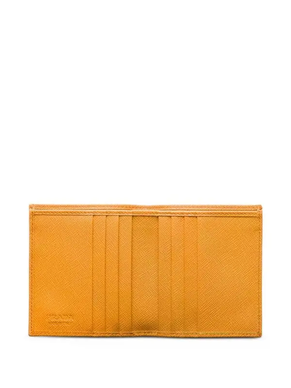 Prada Triangle-logo Leather Wallet