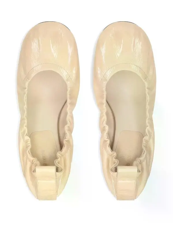 SERGIO ROSSI 25mm Orb Leather Pumps - Neutrals
