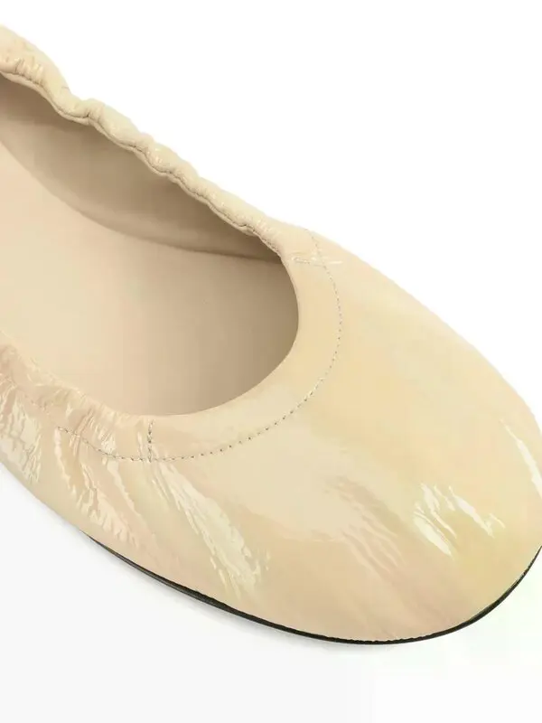 SERGIO ROSSI 25mm Orb Leather Pumps - Neutrals