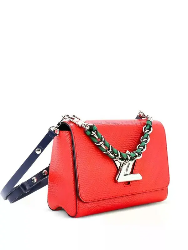LOUIS VUITTON Braided Handle Twist Bag Epi Leather Mm