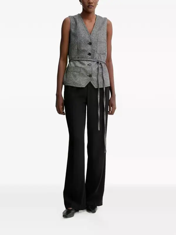 Marc O'polo Button Belted Waistcoat