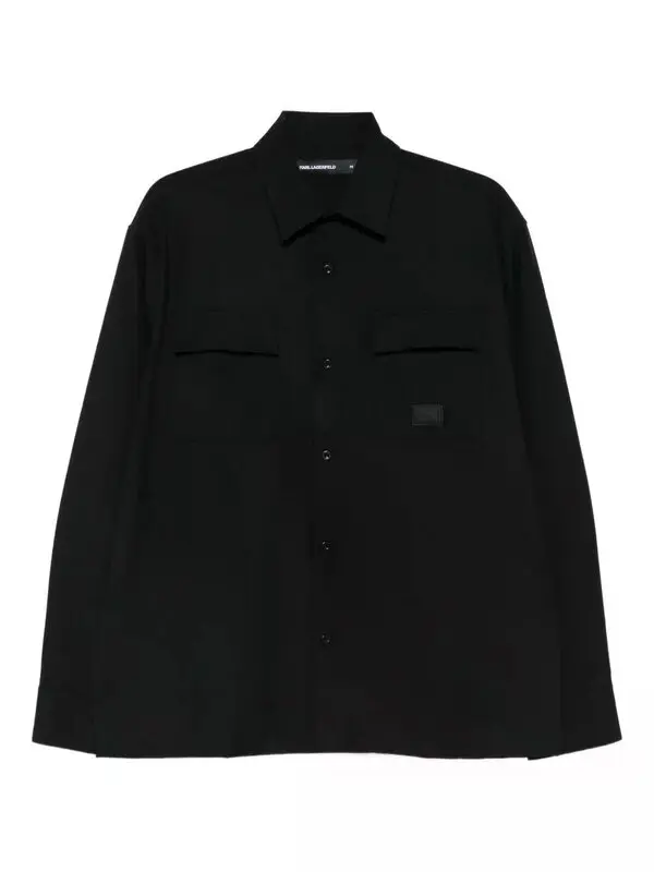 Karl Lagerfeld Patch-pocket Shirt