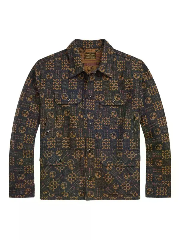 Ralph Lauren Patterned Shirt Jacket