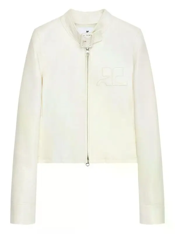 COURREGES Buckle-neck City Jacket