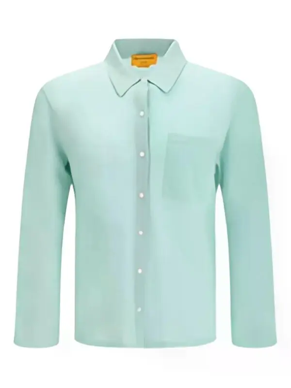 Guest In Residence Buttoned Chest-pocket Shirt