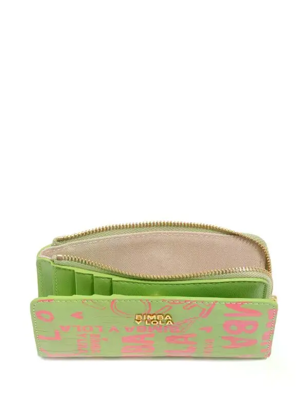 Bimba Y Lola Zip Print Wallet