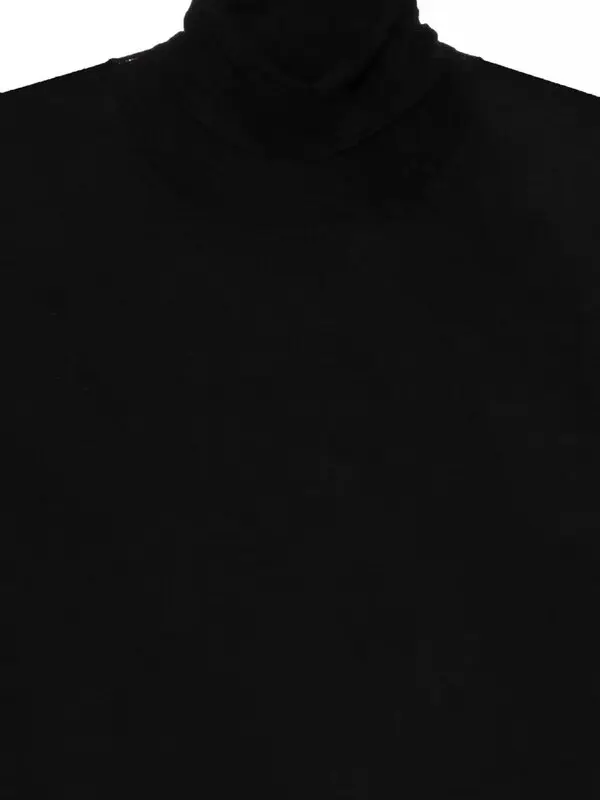 DELL'OGLIO Turtleneck Knitwear - Black