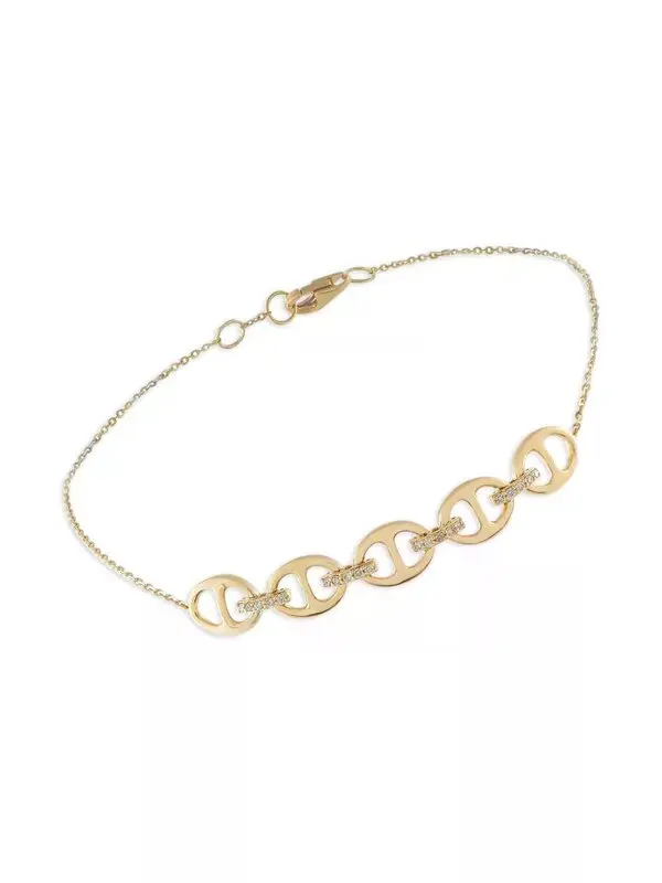 LB EXCLUSIVE 14k Yellow Diamond Bracelet - Gold
