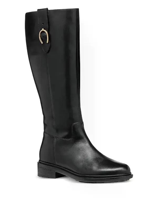 Geox Walk Pleasure Buckled Knee-high Boots