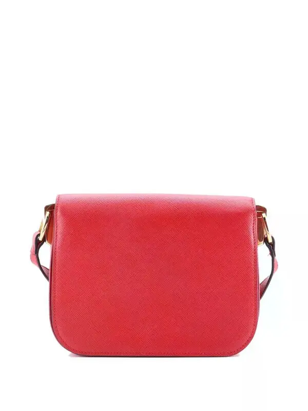 Prada Emblème Flap Bag - Red