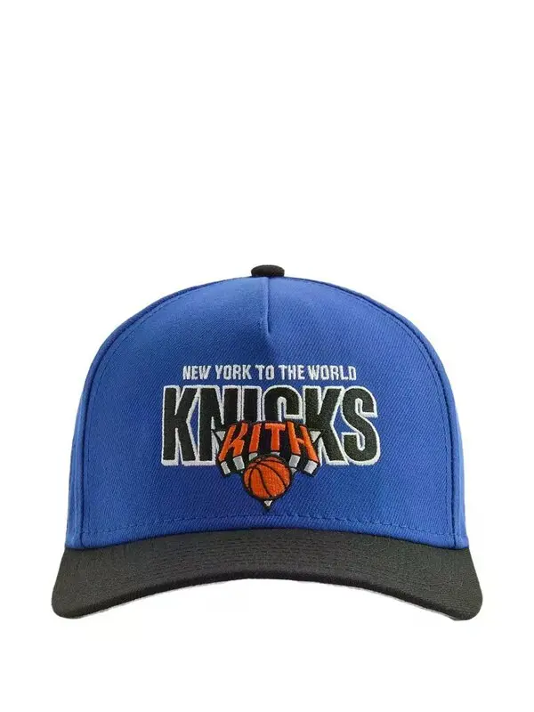 Kith X New York Knicks 9forty Snapback Cap - Blue