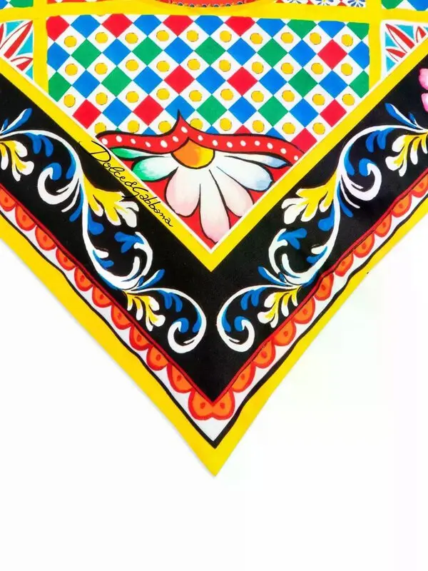 DOLCE & GABBANA CASA Graphic-print Cushion