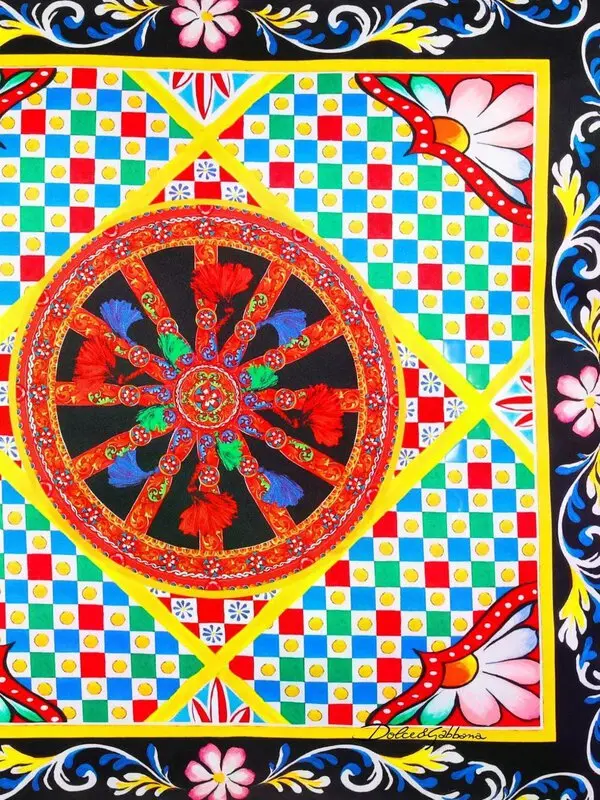 DOLCE & GABBANA CASA Graphic-print Cushion