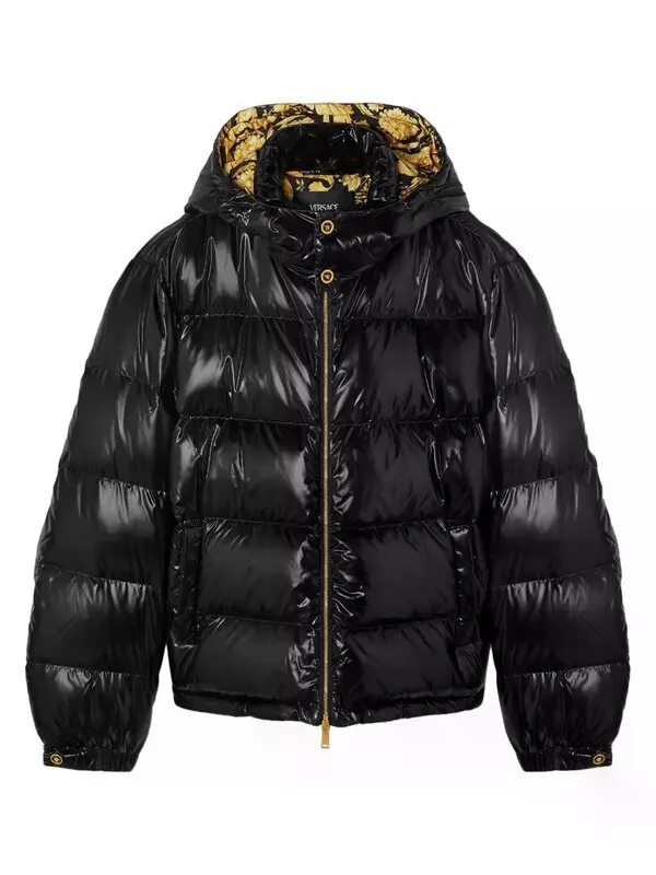 Versace Hooded Puffer Jacket