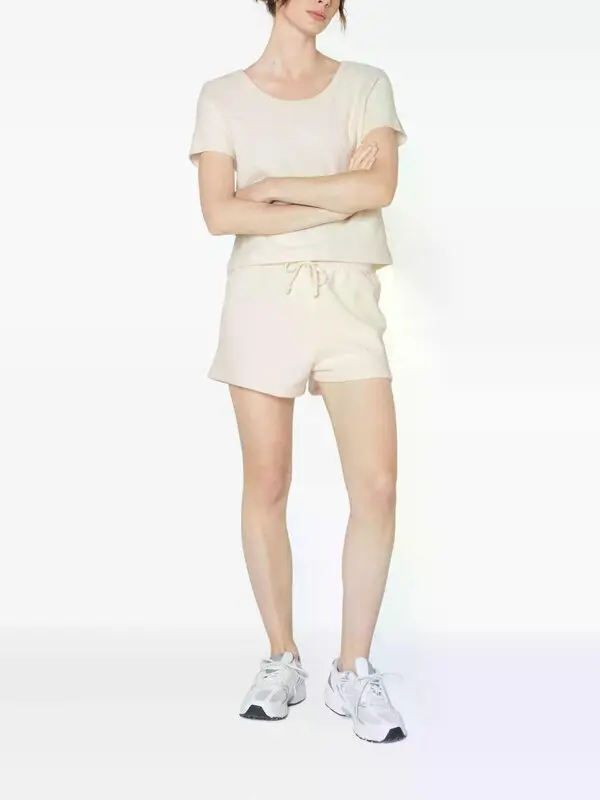 American Vintage Textured Drawstring Shorts
