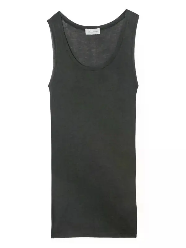 American Vintage Massachusetts Round-neck Vest - Grey