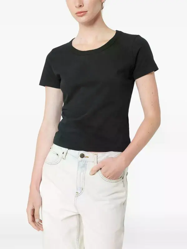American Vintage Gamipy Short-sleeve Crew-neck T-shirt - Black
