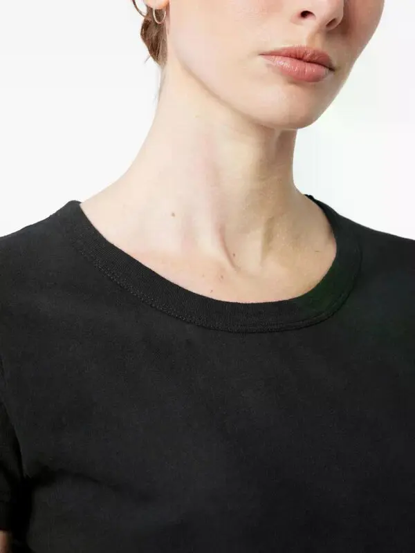American Vintage Gamipy Short-sleeve Crew-neck T-shirt - Black