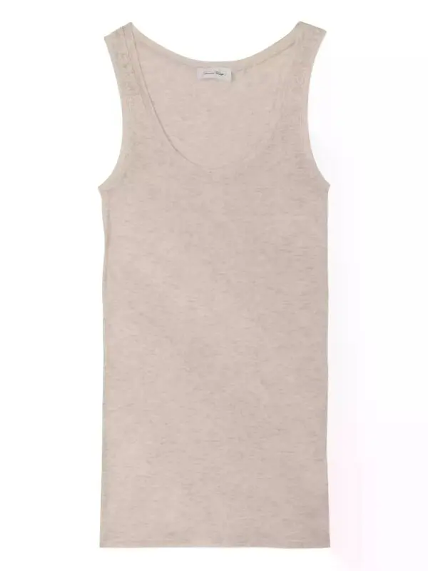 American Vintage Massachusetts Round-neck Vest - Neutrals