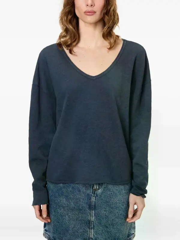 American Vintage Sonoma Long-sleeve Top - Blue